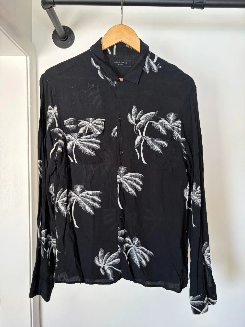 All Saints | Shirts | All Saints Offshore Long Sleeve Shirt | Poshmark